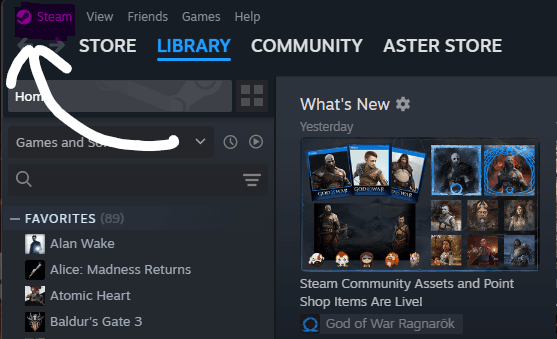 Hướng dẫn sử dụng acc Steam