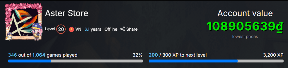 Danh sách toàn bộ game bản quyền Aster Store